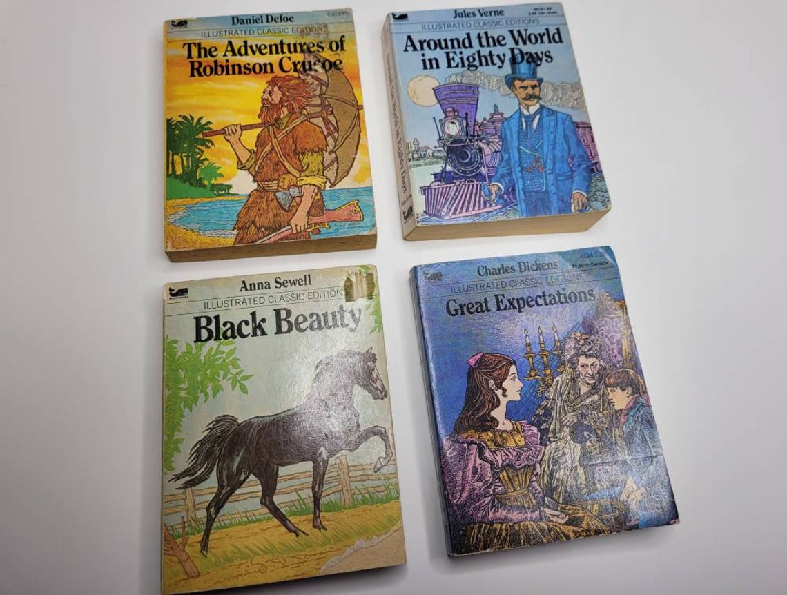 Mini Illustrated Classics Abridged Books for Children | Etsy