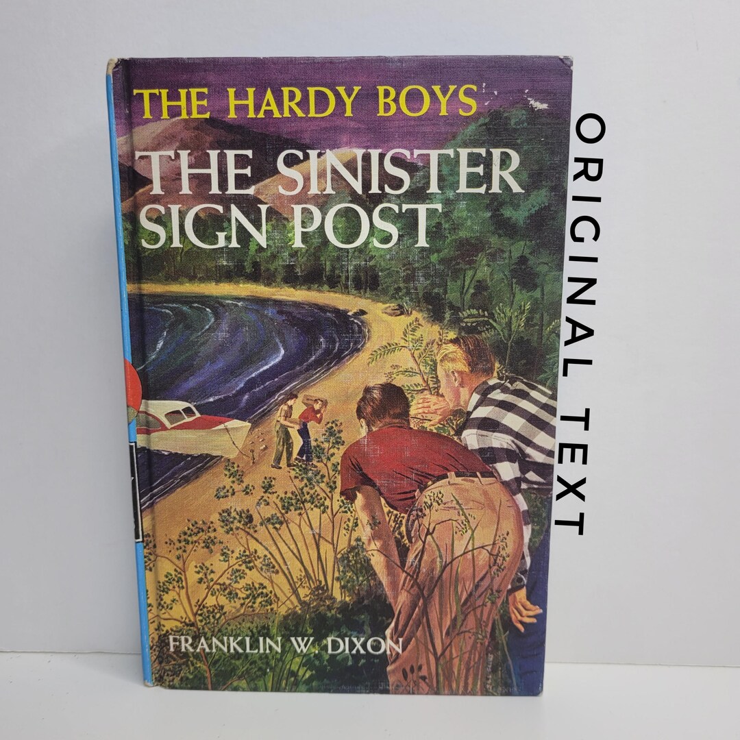 The Sinister Sign Post, Hardy Boys 15, by Franklin W Dixon, Original ...