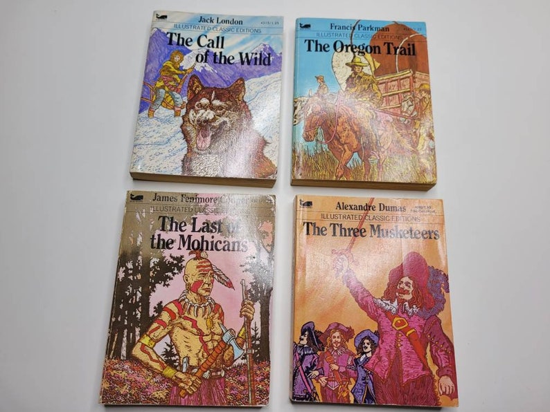 Mini Illustrated Classics Abridged Books for Children - Etsy