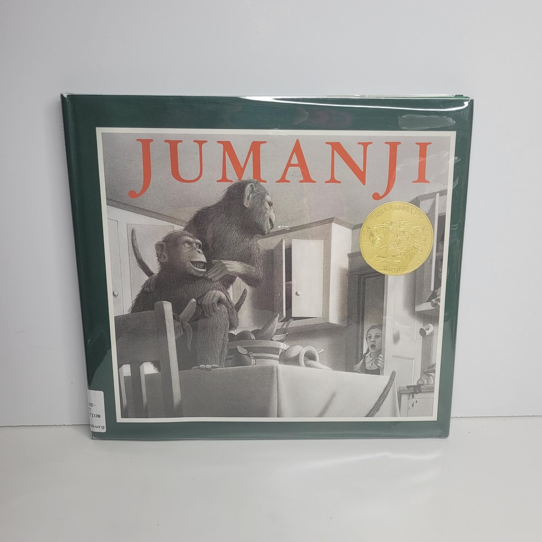 Jumanji by Chris Van Allsburg, Vintage Childrens Book, Book Gift for ...