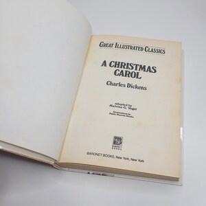 A Christmas Carol by Charles Dickens, Great Illustrated Classics ...