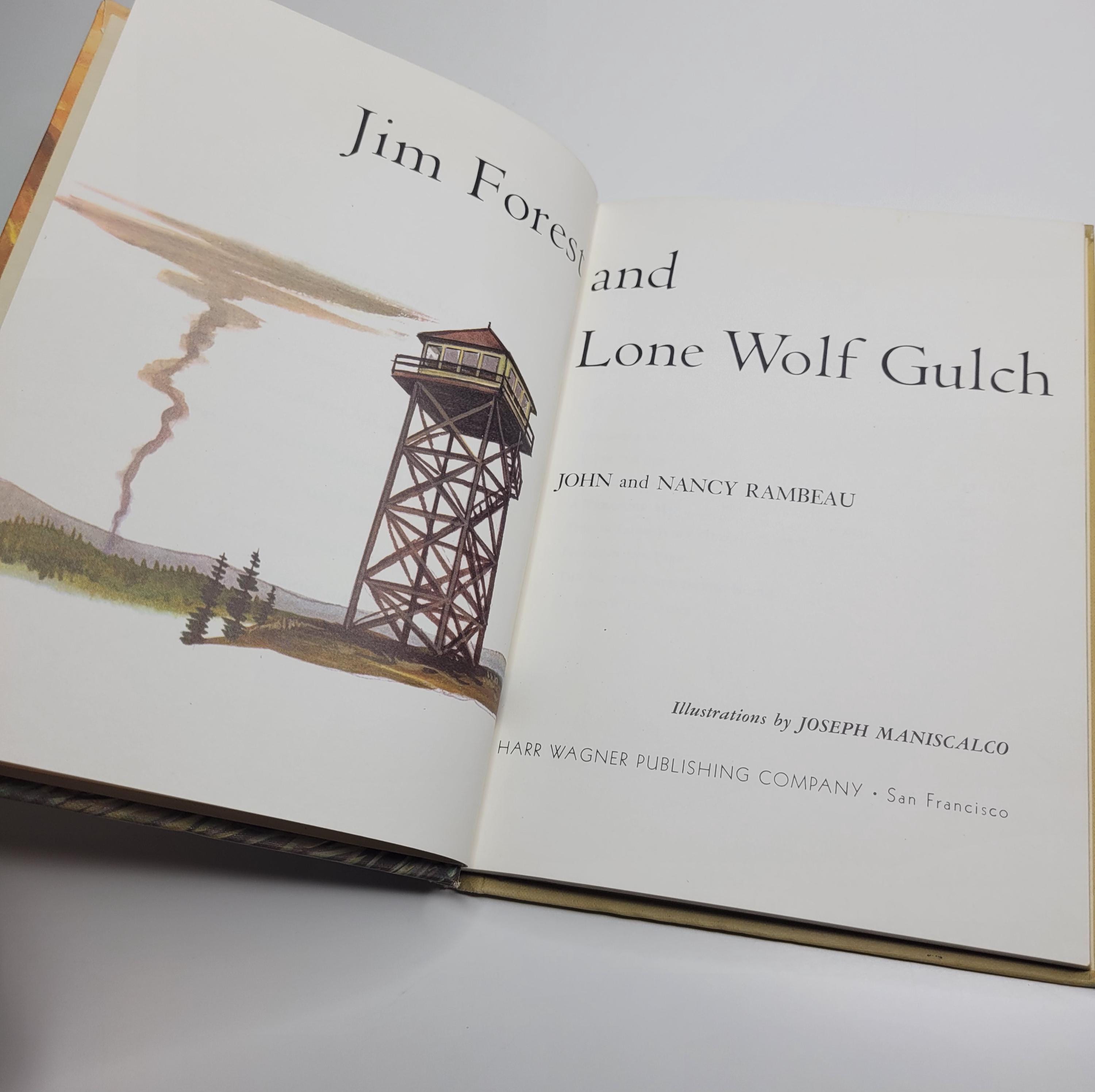 Jim Forest and Lone Wolf Gulch by John & Nancy Rambeau, Vintage Kids ...