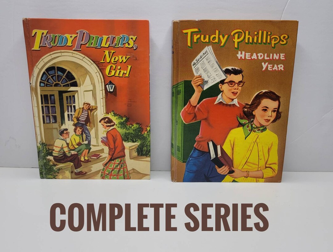 Trudy Phillips Complete Series by Barbara Bates, Illustrated by Dorothy ...