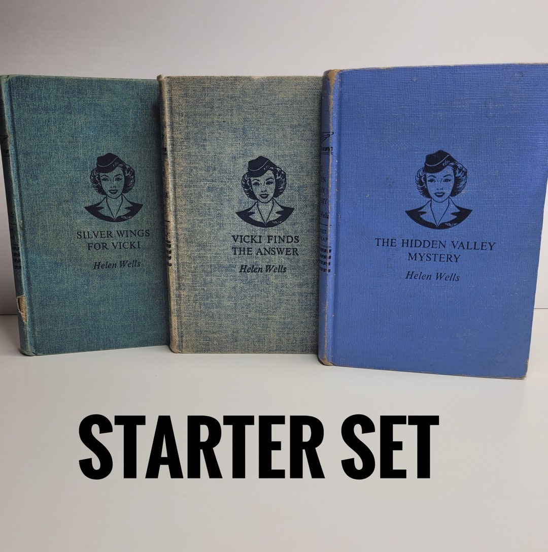 Vicki Barr Starter Set, Silver Wings for Vicki, Vicki Finds the Answer ...