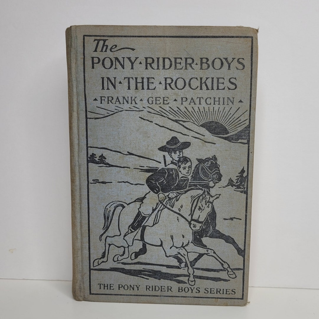 Pony Rider Boys in the Rockies by Frank Gee Patchin, Vintage Children's ...