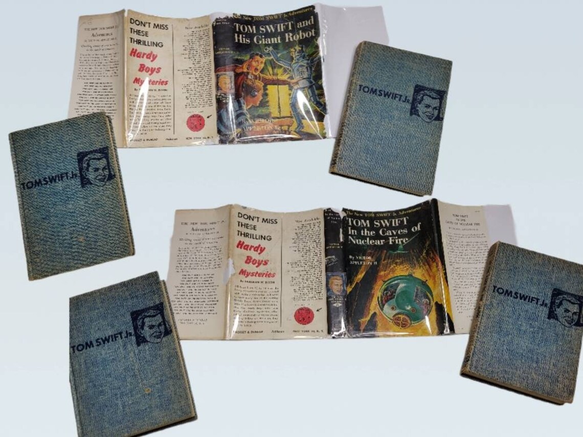 Tom Swift Jr Books by Victor Appleton II Illustrated by - Etsy