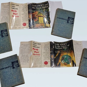 Tom Swift Jr Books by Victor Appleton II, Illustrated by Graham Kaye ...