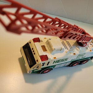 Hess Emergency Truck 1996, Vintage Toy Car, Gasoline Truck, Collectible ...