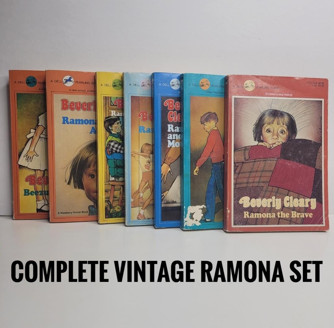 Ramona Quimby Book Set by Beverly Cleary, Vintage Childrens Books ...