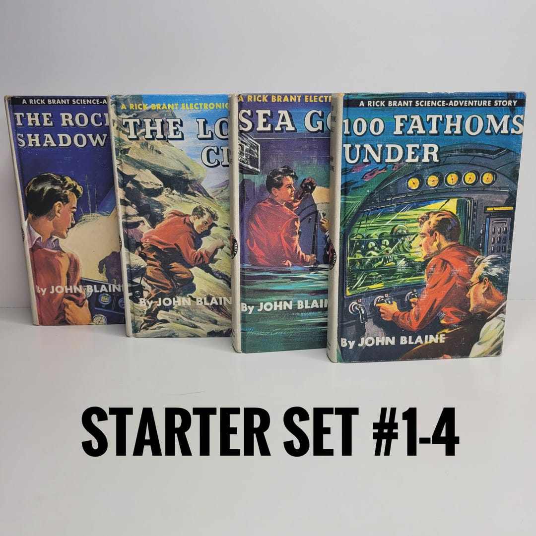 Rick Brant Book Set by John Blaine, Electronic Science Adventure ...