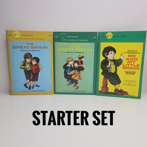 The Great Brain Book Set by John D Fitzgerald, Vintage Childrens Books ...