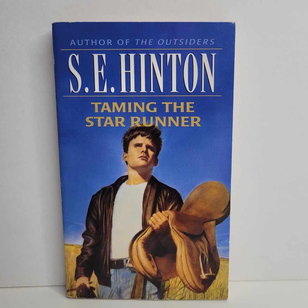 Taming the Star Runner by SE Hinton, Vintage Book, Coming of Age Novel, Travis Harris, Horse ...