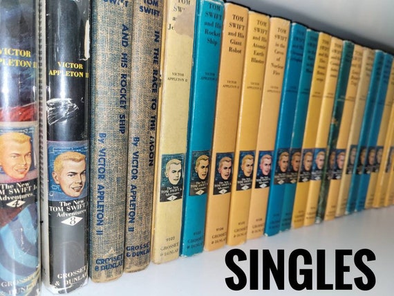 Tom Swift Jr Books by Victor Appleton II Illustrated by - Etsy