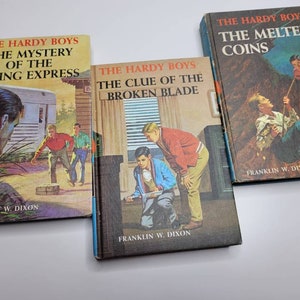Hardy Boys Original Text Picture Cover Books by Franklin W Dixon ...