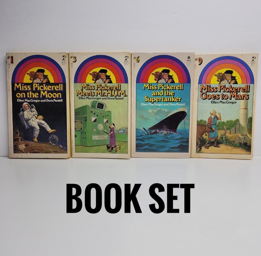 Miss Pickerell Book Set by Ellen Macgregor & Dora Pantell, Illuatrated ...