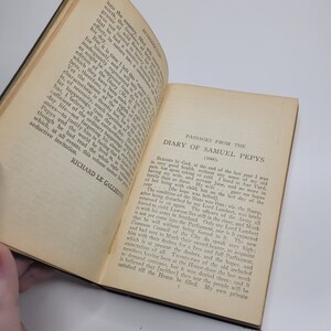 Samuel Pepys Diary Condensed Edited by Richard Le Gallienne, Modern ...