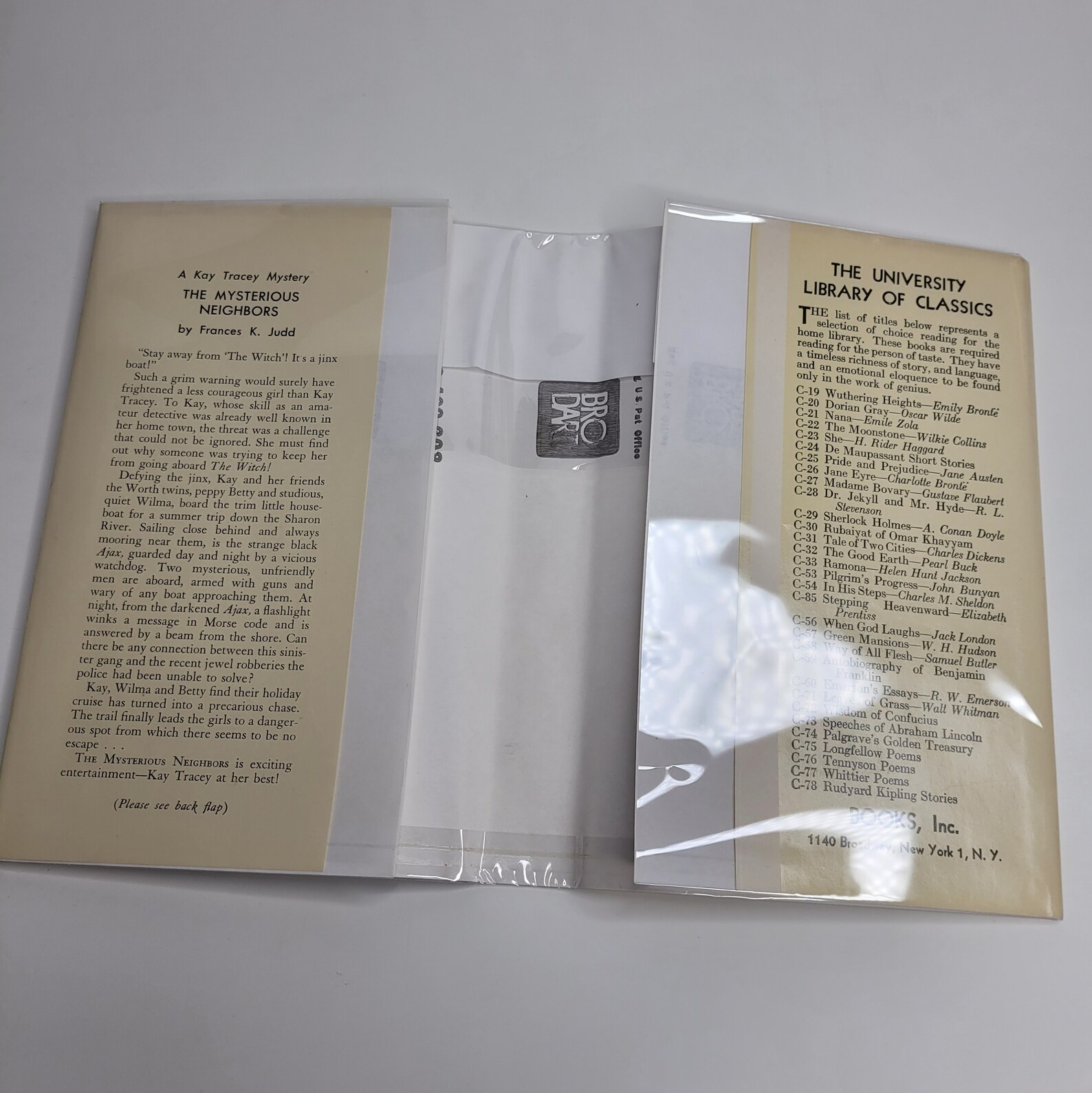 Kay Tracey Book Set by Frances Judd, the Mysterious Neighbors, the ...
