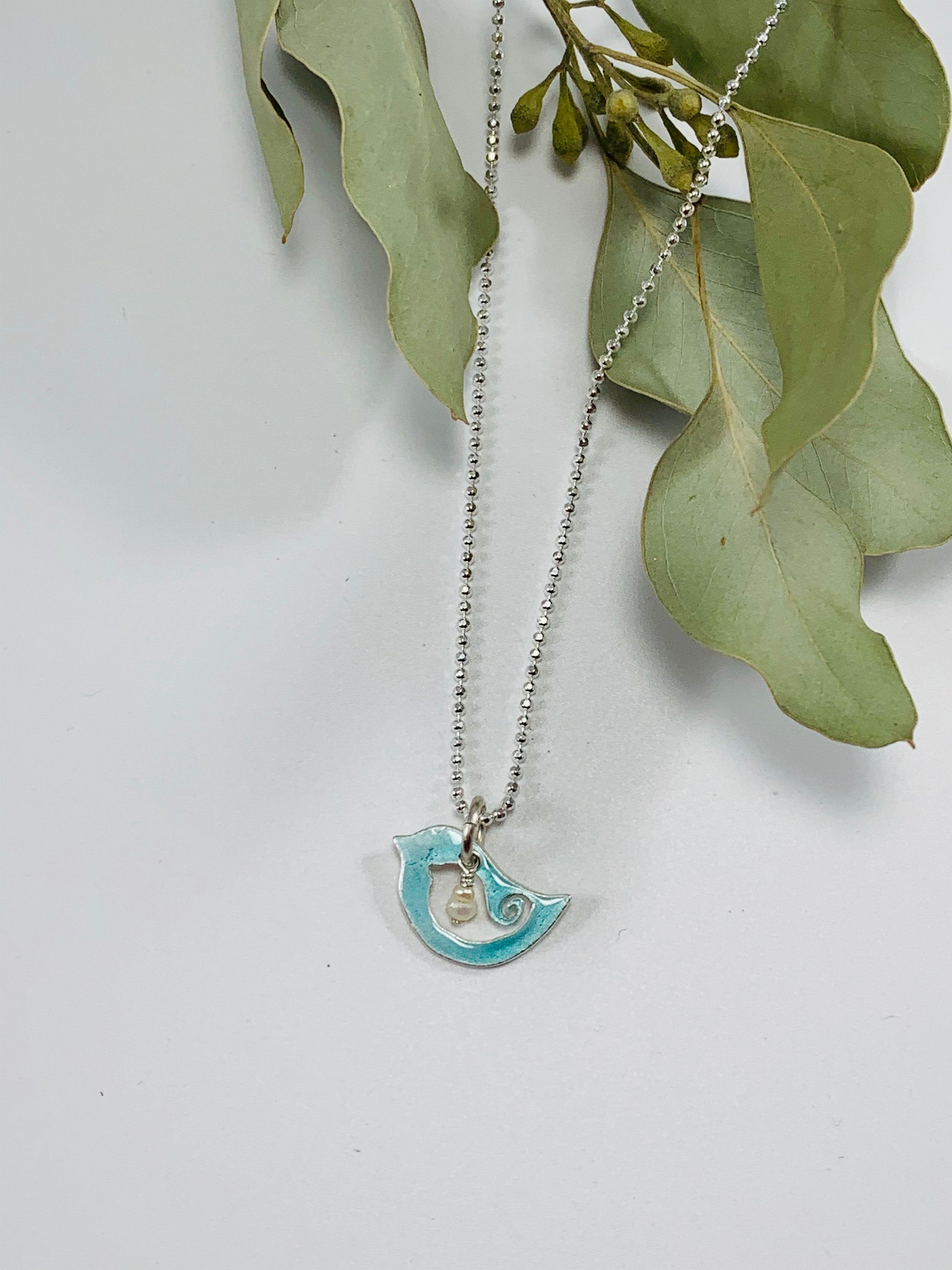 Sterling Silver Enamel Jewelry, Bluebird of Happiness Jewelry, Baby ...