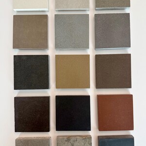 Waterfall Concrete Rectangular Dining Table - Etsy