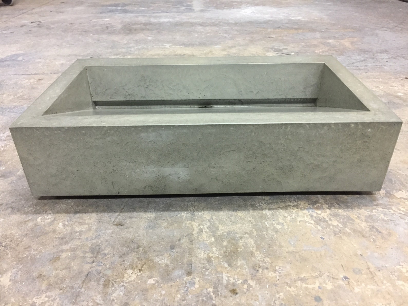 Concrete Wedge Sink - Etsy