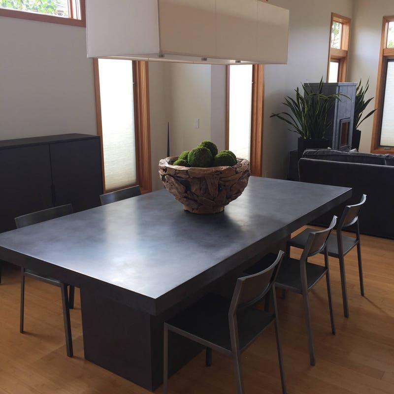 Cement Dining Table - Etsy