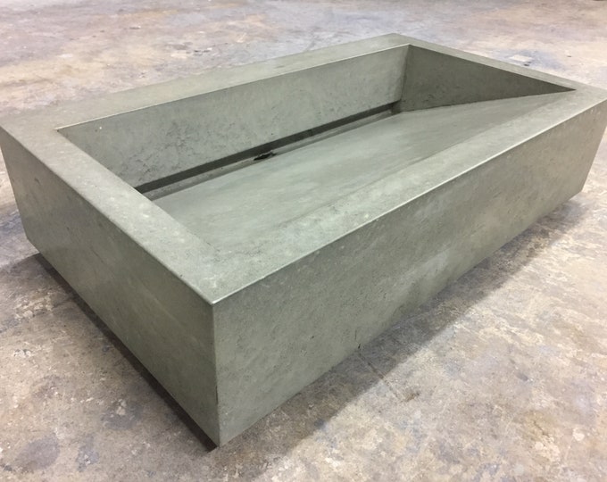 Concrete Wedge Sink | Etsy