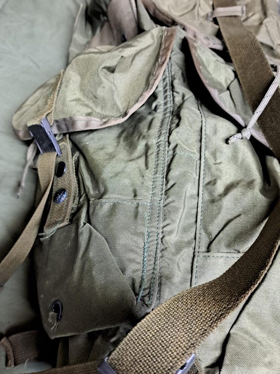 Alice Pack LC-1 Rucksack 1970's USGI Frame, Shoulder … - Gem