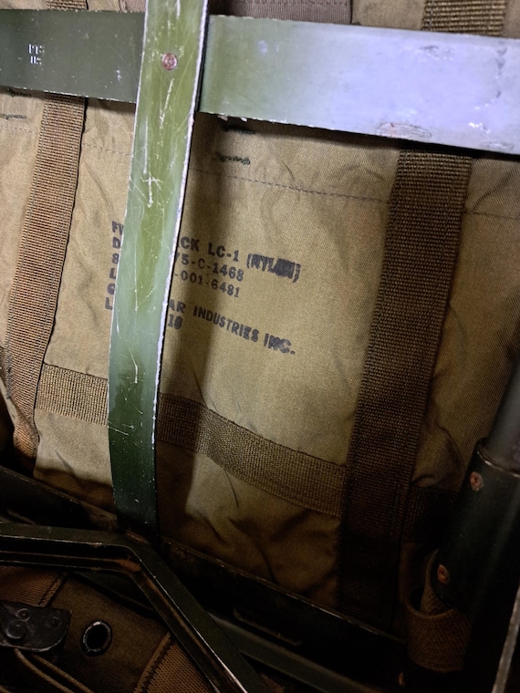 Alice Pack LC-1 Rucksack 1970's USGI Frame, Shoulder … - Gem