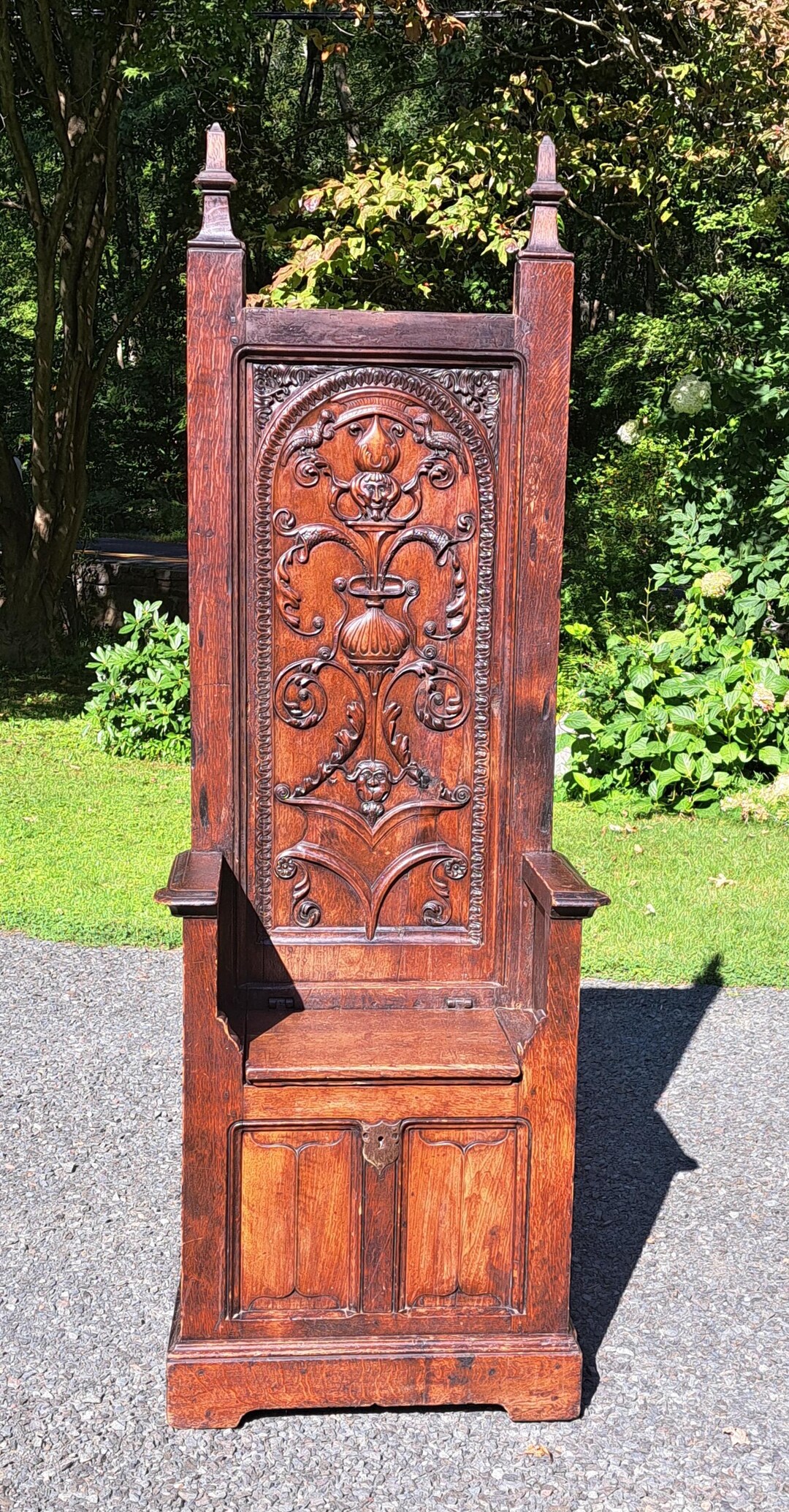 Antique English Throne Chair LOCAL PICKUP ONLY - Etsy