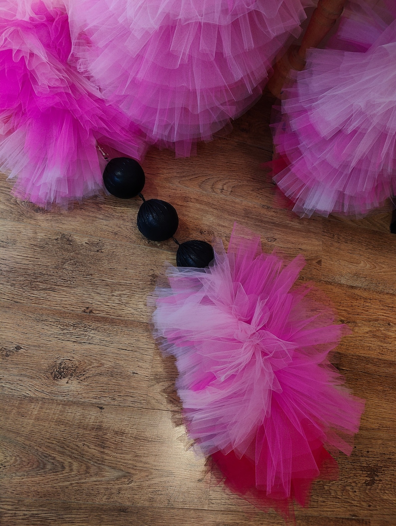 Pair of GIANT Tassels Pompons Balls for VEGAN Boa Burlesque - Etsy
