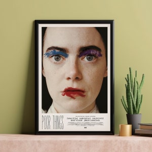 Poor Things 2023 Classic Movie Poster Film Fan Collectibles Home Decor ...