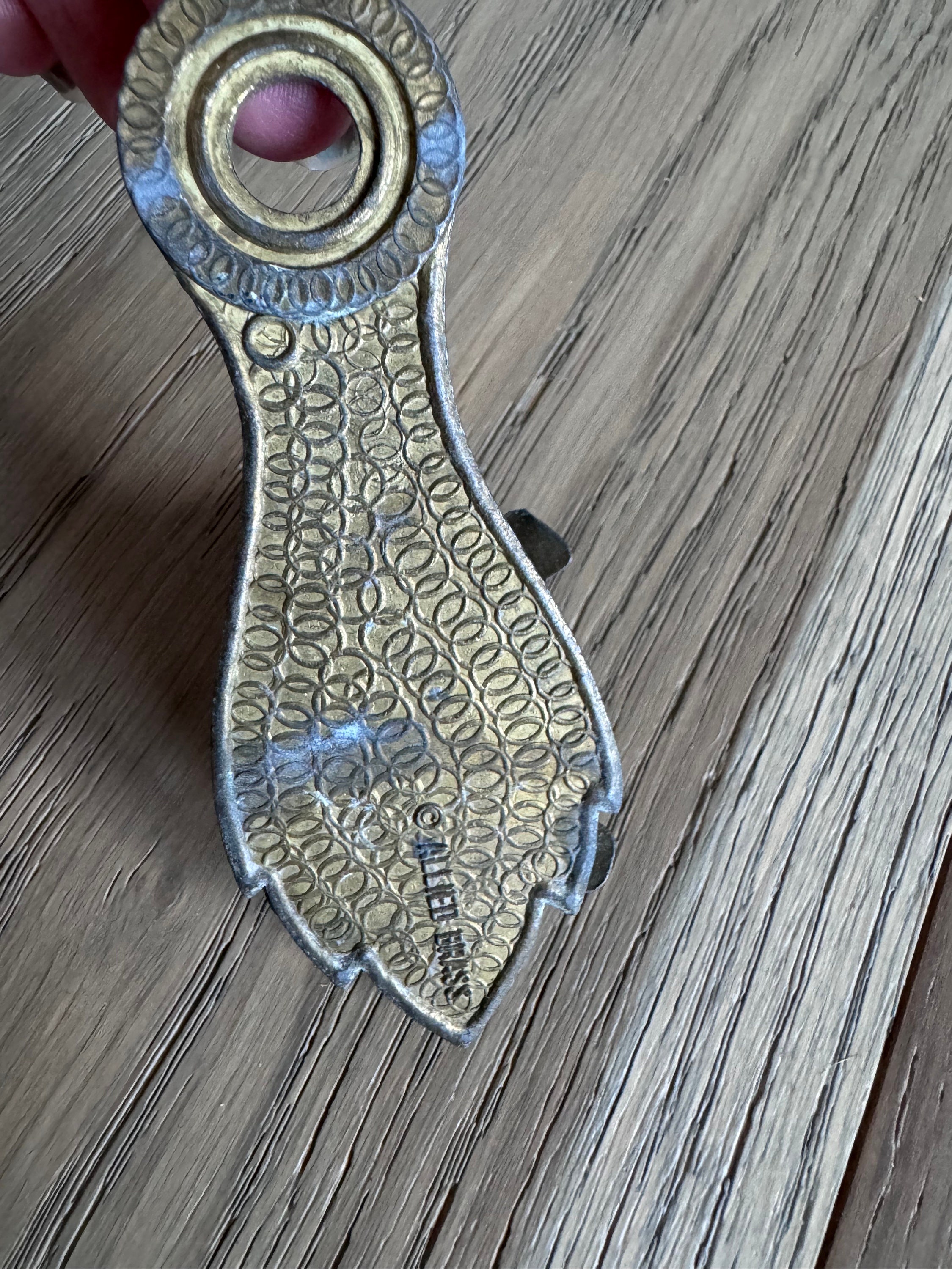 Brass Turtle Purple Paper Clip Vintage - Etsy