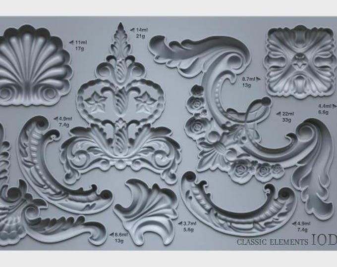 Classic Elements 6x10 IOD Mould - Etsy