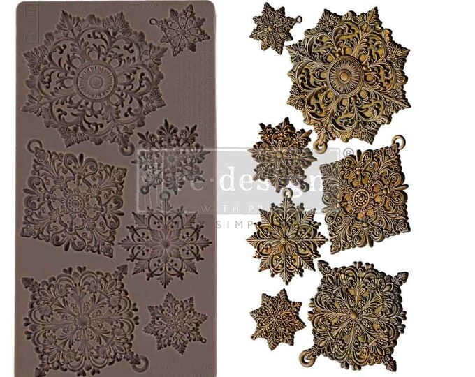 Dazzling Ornates Mould Prima, Mold, 5" X 10", Ornament Mould - Etsy