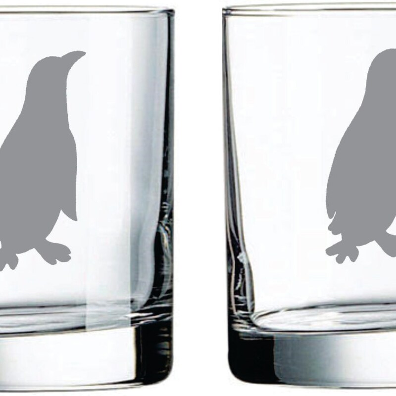 Glass Penguin - Etsy