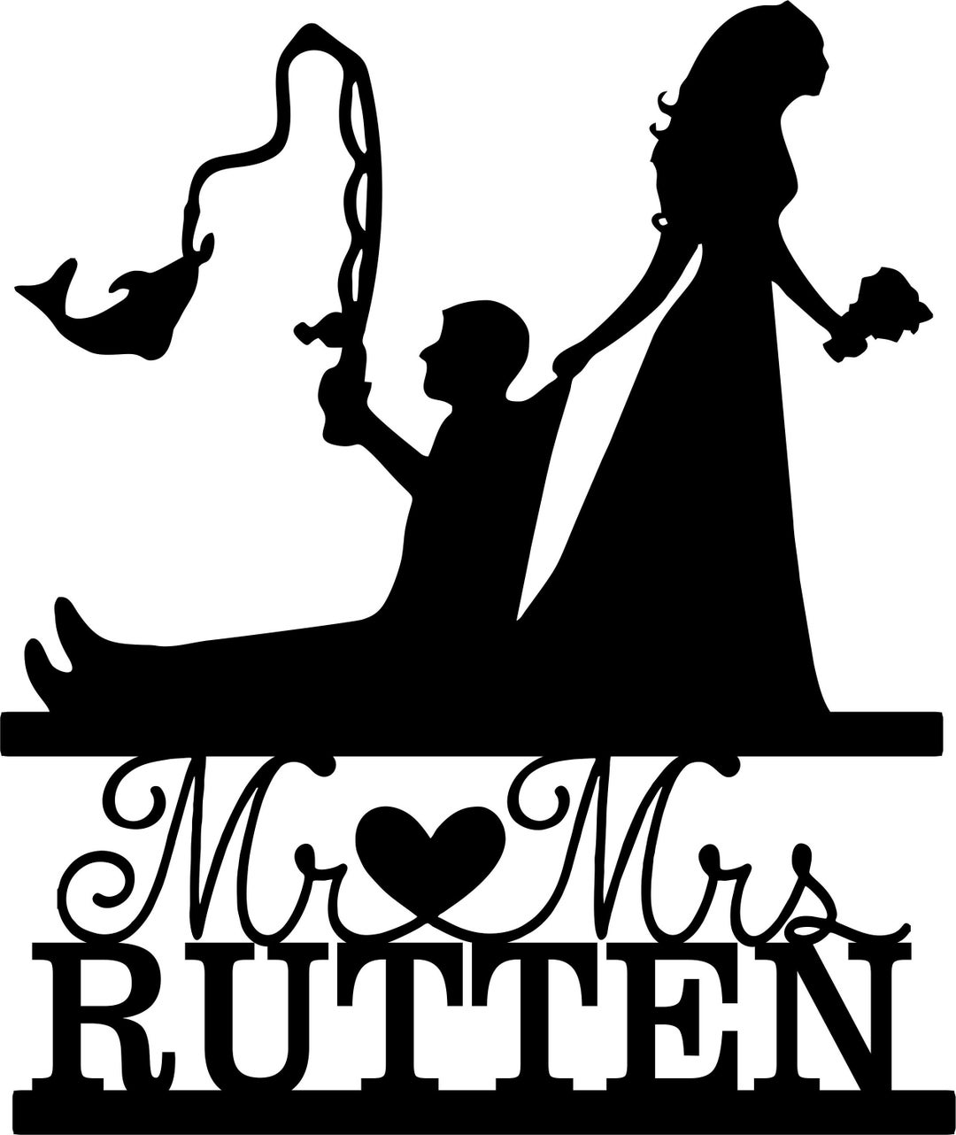 Wedding Cake Topper Fishing Couple Beautiful Topper Choose FREE ...