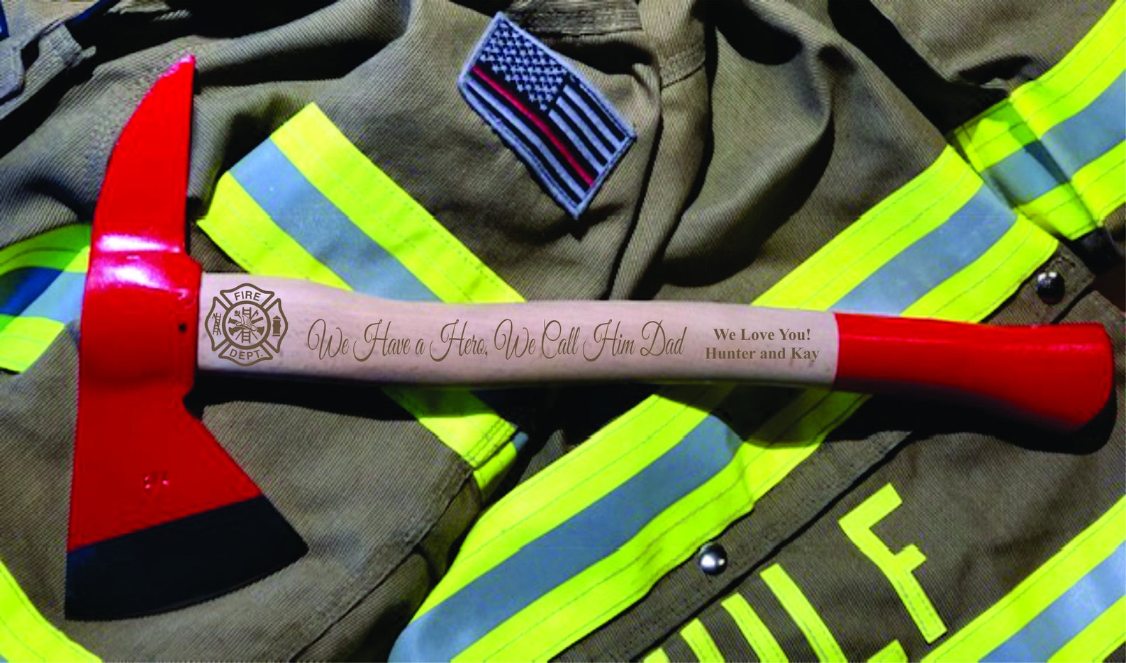 Personalized Firefighter Axe Hatchet Firefighter of the Year | Etsy