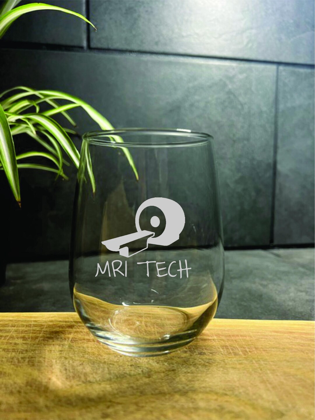 MRI Tech Glass FREE Personalization, MRI Christmas Gift, Hospital Staff ...