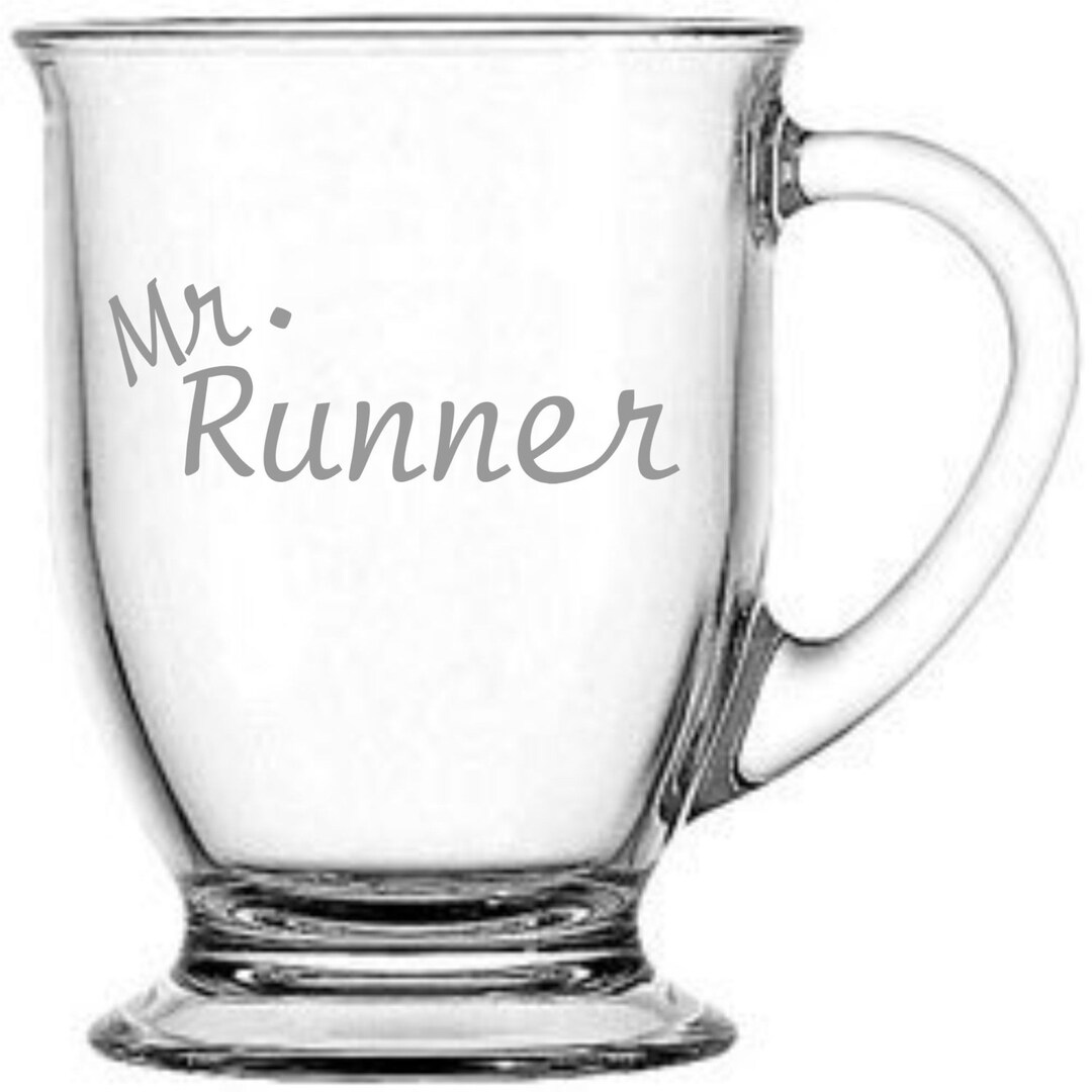 Mr. Runner Choice of Pilsner, Beer Mug, Pub, Wine Glass, Coffee Mug ...