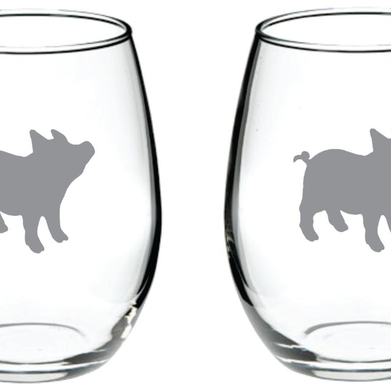 Pig With Glasses Svg - Etsy