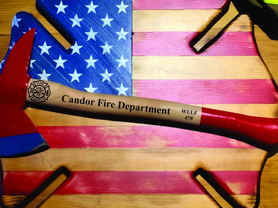Personalized Firefighter Axe Hatchet Fire Department or Your | Etsy