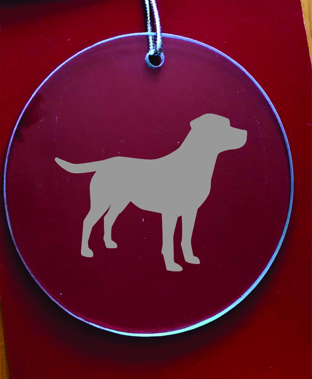 Lab Ornament FREE Personalization, Labrador Christmas Gift, Dog Mom Dad ...