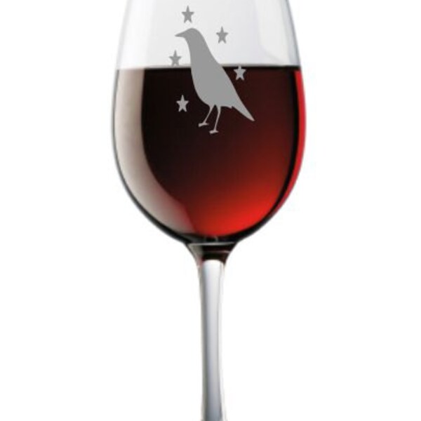 Crow Wine Glass - Etsy