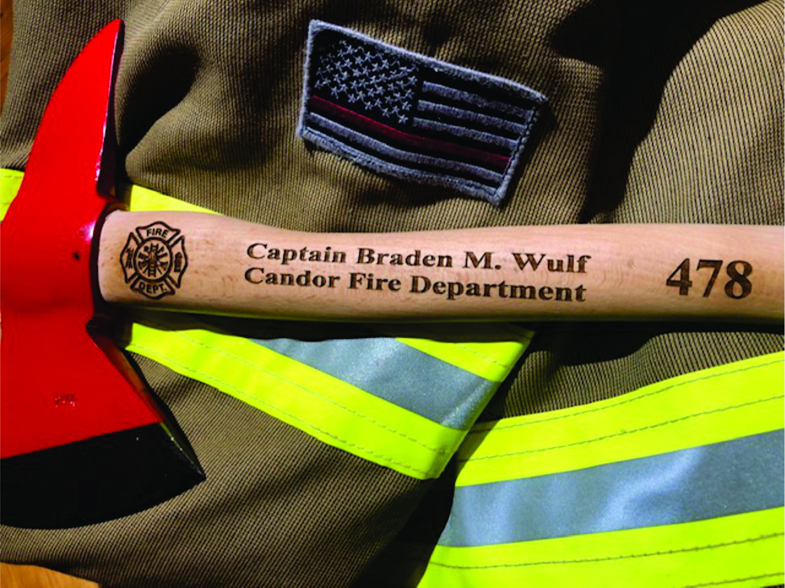 Personalized Firefighter Axe Hatchet Firefighter of the Year | Etsy