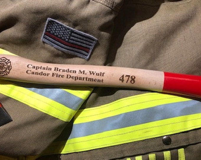 Custom Firefighter Axe - Fire Axe - Etsy
