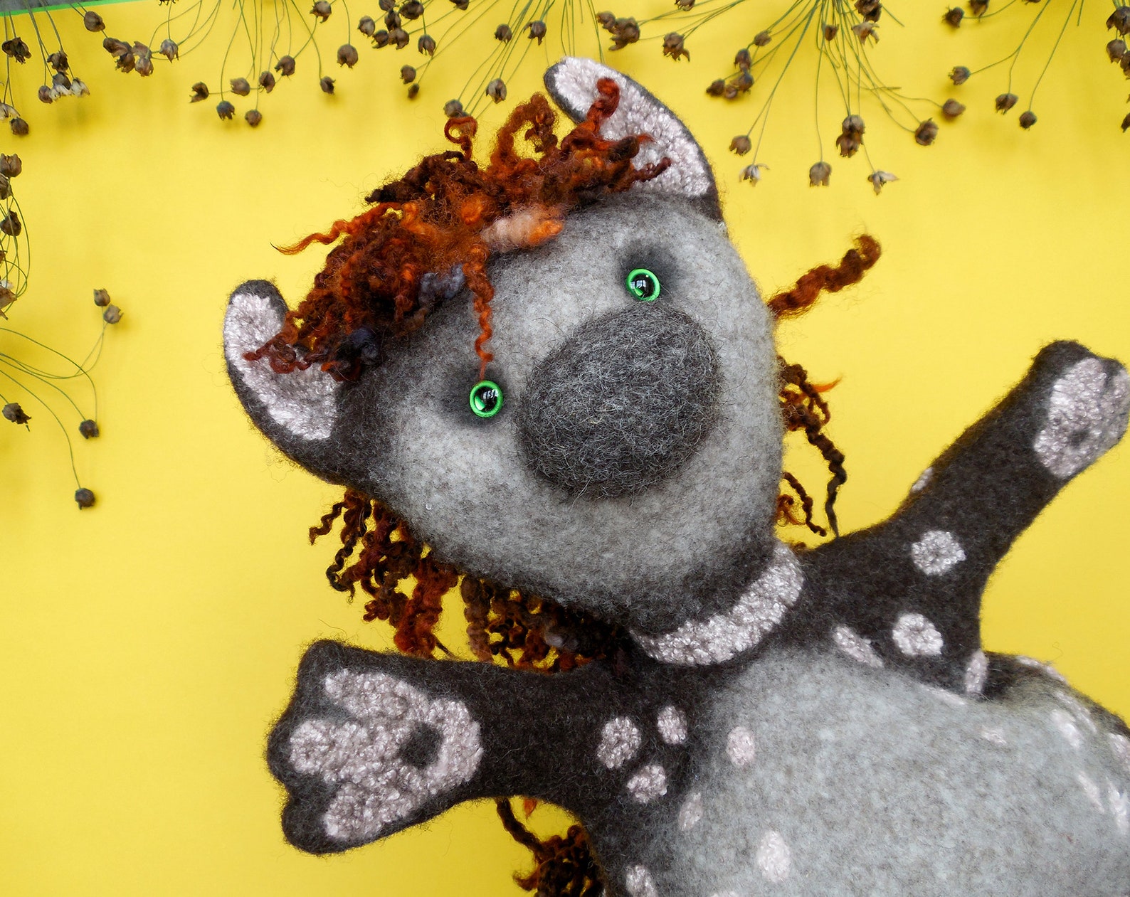 Felted Doll Bibabo. Hand Puppet Glove. Companion Toy. - Etsy