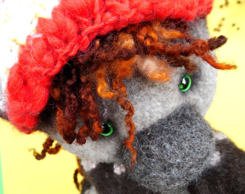 Felted Doll Bibabo. Hand Puppet Glove. Companion Toy. - Etsy