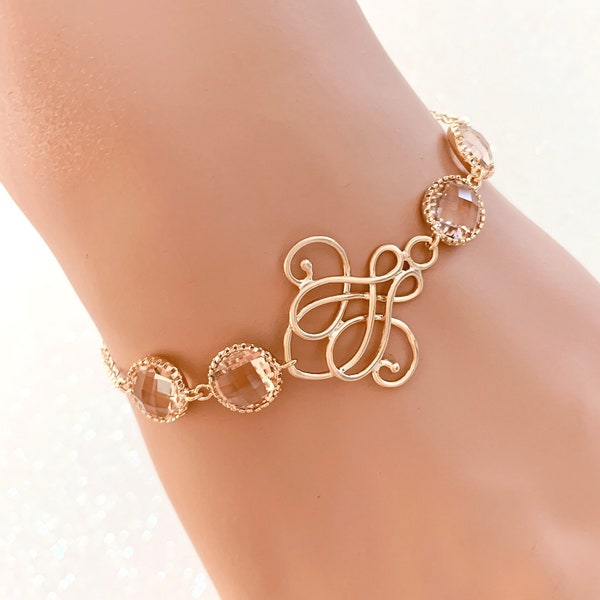 Champagne Bracelet - Etsy