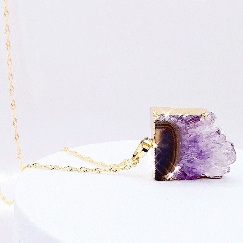 Real Crystal Necklace - Etsy