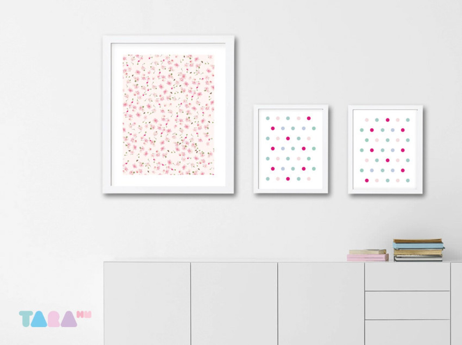 Printable Wall Art, Customisable Home Decoration, Cottage Chic Digital ...